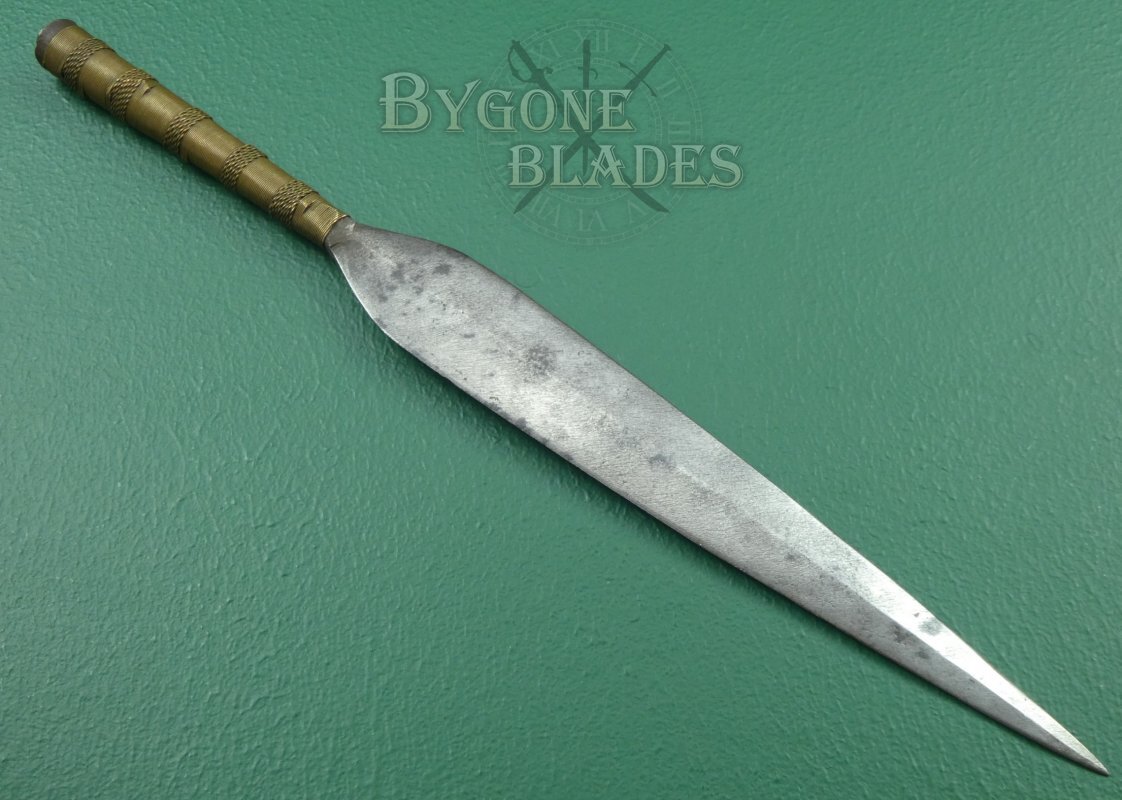 19th Century Mahdist Spearhead. Battle of Omdurman Trophy | Bygone Blades