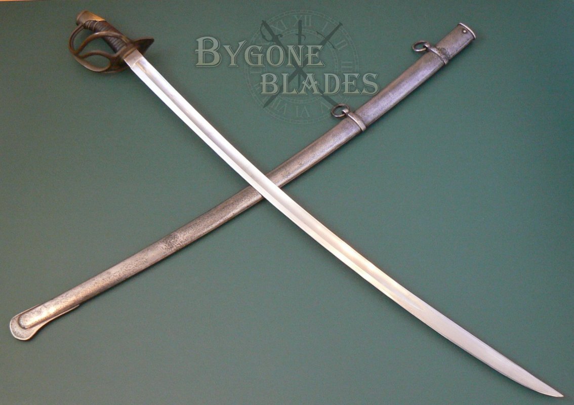 American Early Model 1840 Cavalry Sabre. German Made | Bygone Blades