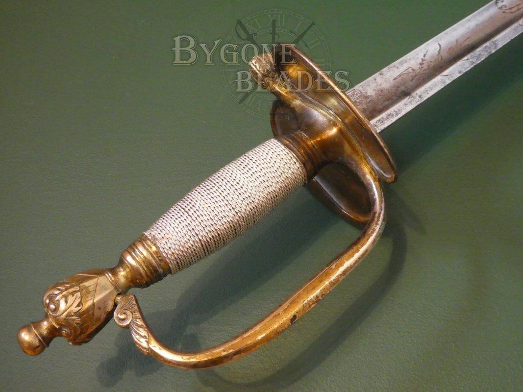 British 1796 Pattern Infantry Spadroon. Napoleonic Wars Army Officers ...