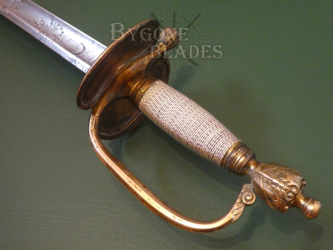 British 1796 Pattern Infantry Spadroon. Napoleonic Wars Army Officers ...