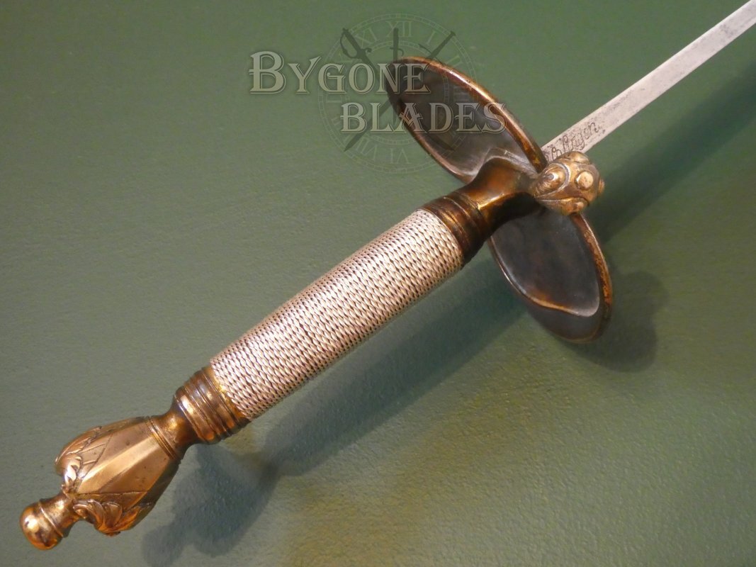 British 1796 Pattern Infantry Spadroon. Napoleonic Wars Army Officers ...