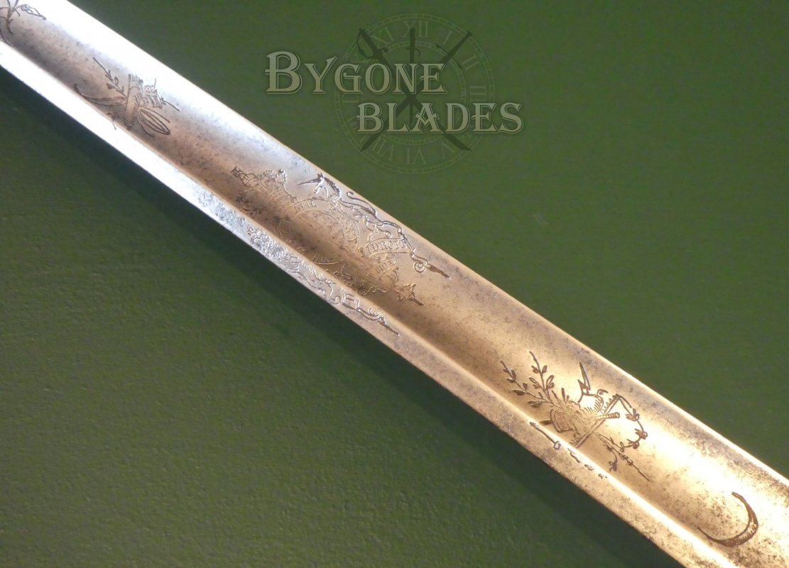 British 1796 Pattern Infantry Spadroon. Napoleonic Wars Army Officers ...