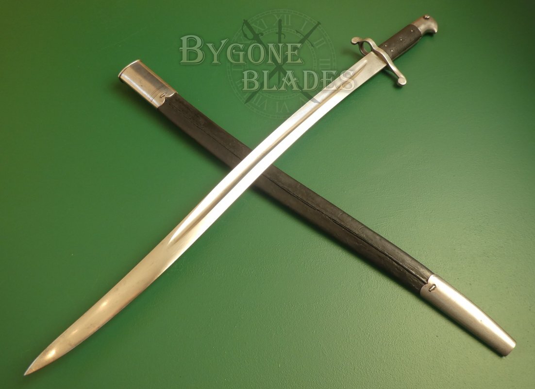 British 1856 pattern Yataghan Sword Bayonet. Weyersberg 1856-1858 ...