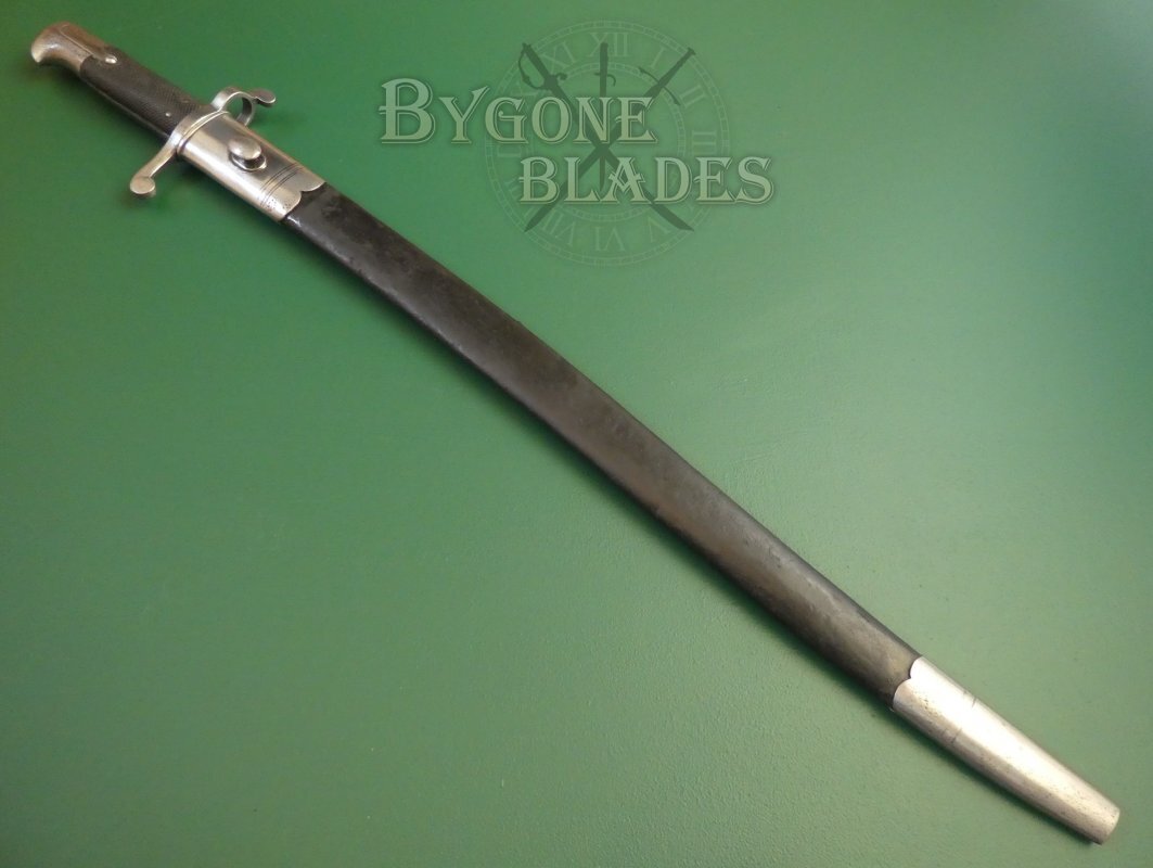 British 1856 pattern Yataghan Sword Bayonet. Weyersberg 1856-1858 ...