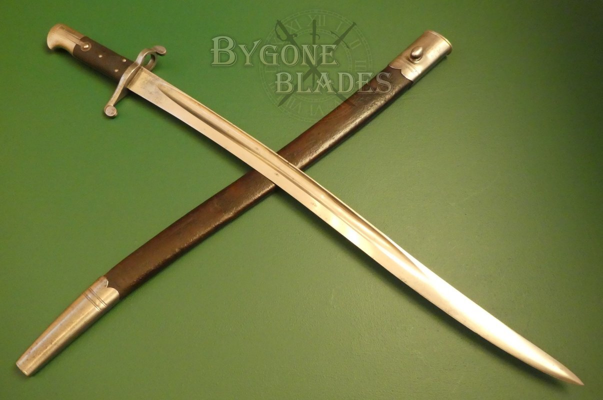 British 1856/58 Pattern Yataghan Sword Bayonet. Chavasse. US Civil War ...