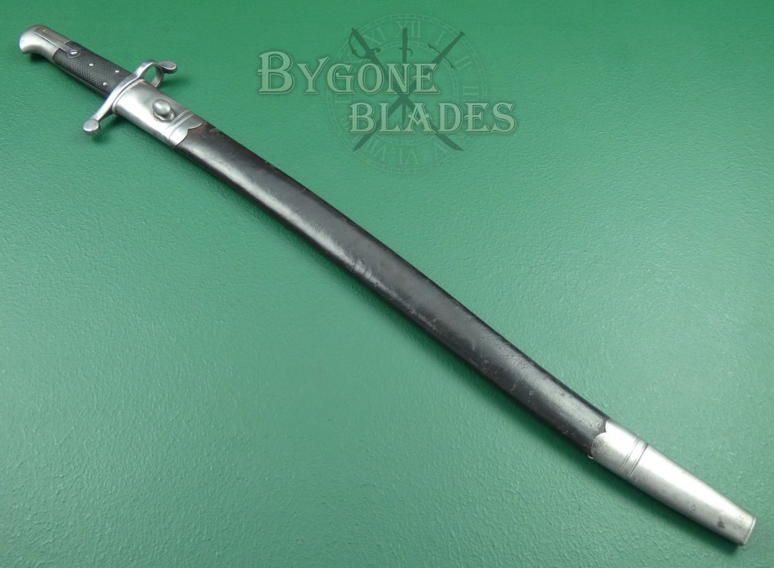 British 1858 Sea Service Pattern Yataghan Sword Bayonet | Bygone Blades