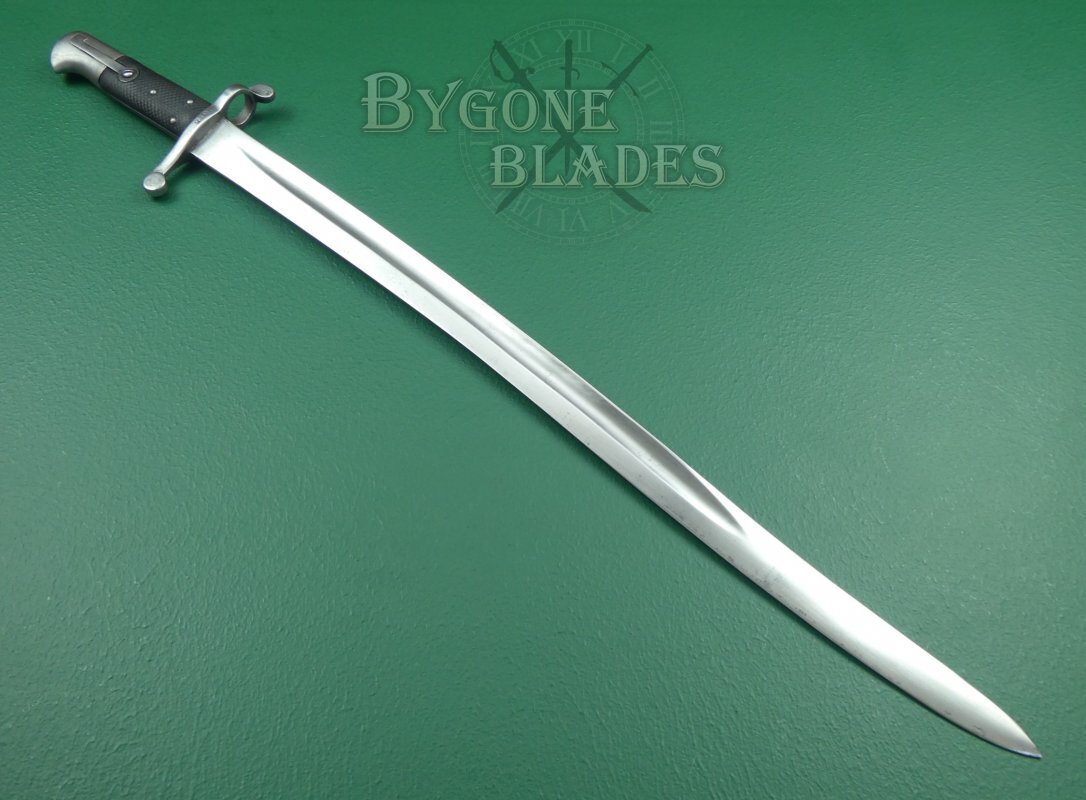 British 1858 Sea Service Pattern Yataghan Sword Bayonet | Bygone Blades