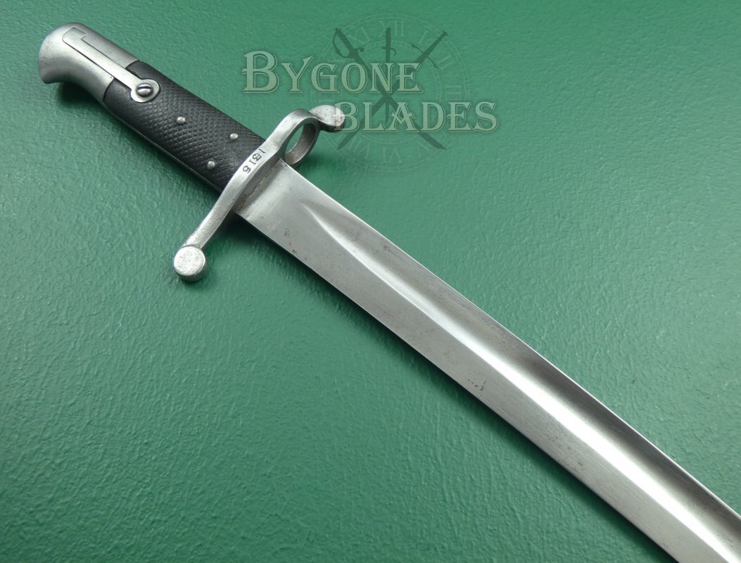 British 1858 Sea Service Pattern Yataghan Sword Bayonet | Bygone Blades