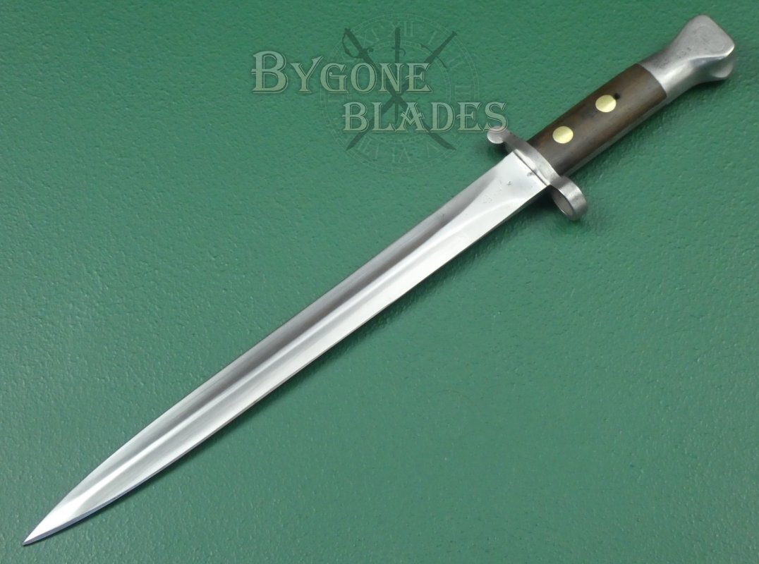 British 1888 Mk I Type II Lee Metford Bayonet. Matching Numbered ...