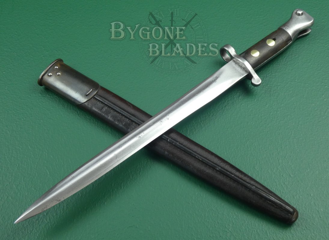 British 1888 Mk1 Type II Navy Issue Lee Metford Bayonet | Bygone Blades