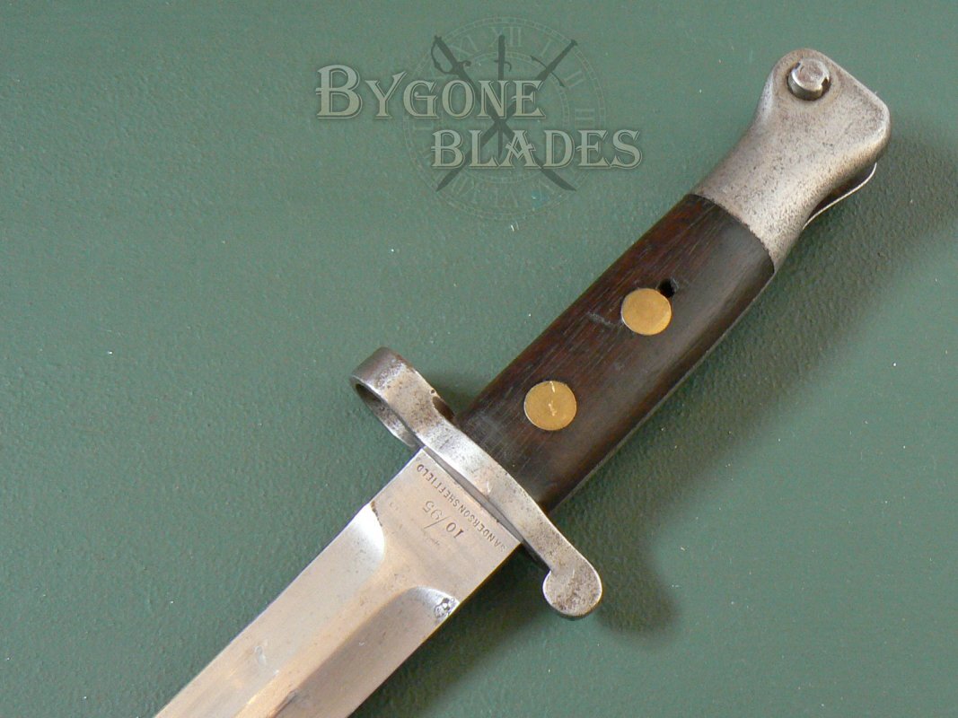 British Lee Metford Bayonet. P1888 Mk1 Type II | Bygone Blades