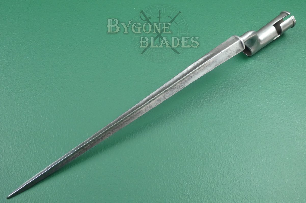 British Napoleonic Wars Indian Land Pattern Brown Bess Socket Bayonet ...