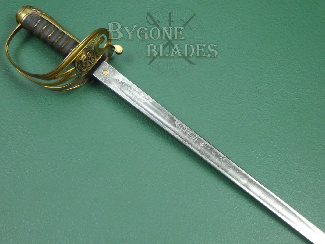 British 1892 Pattern Infantry Officers Sword. Wilkinson. #2412009 ...