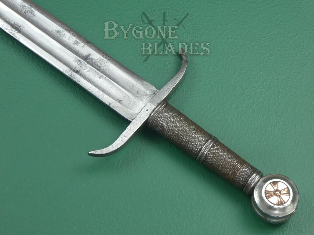 British Victorian Copy of a Medieval Arming Sword. Oakeshott Type XIV ...
