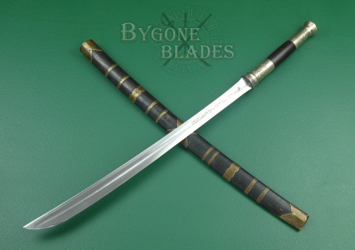 Burmese Dha Sword Bygone Blades burmese-dha-sword-bygone-blades