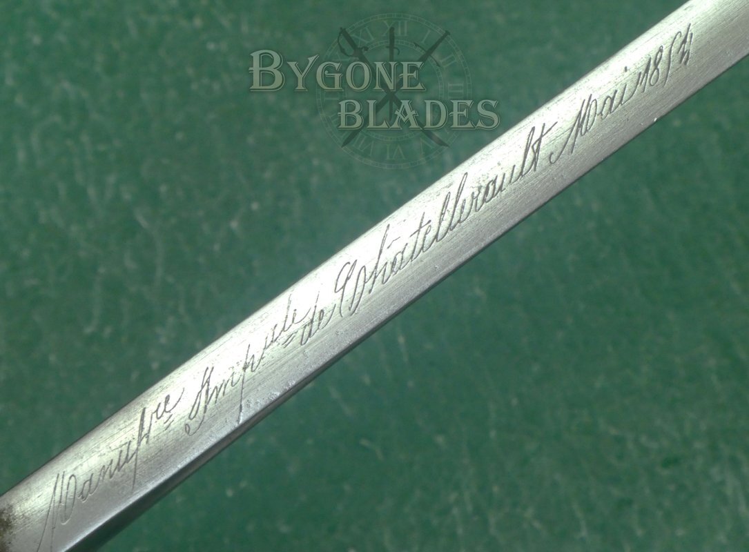 French M1842 Yataghan Sword Bayonet. Chatellerault 1853. #2407029 ...