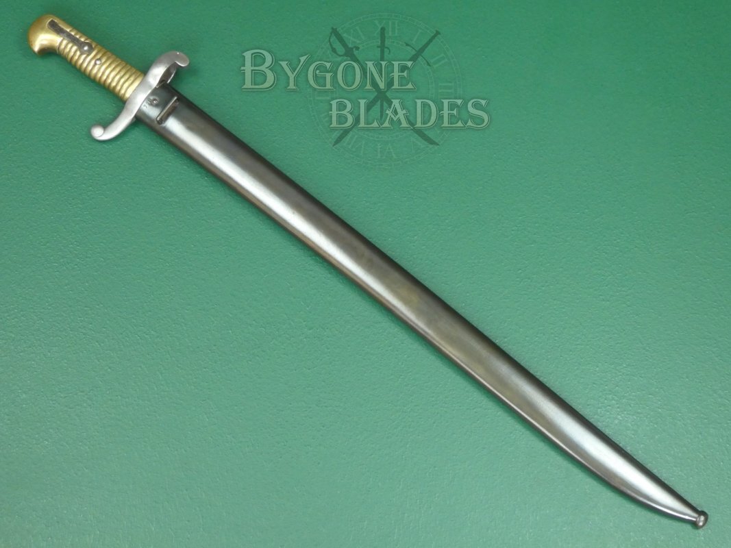 French M1842 Yataghan Sword Bayonet. Chatellerault 1853. #2407029 ...