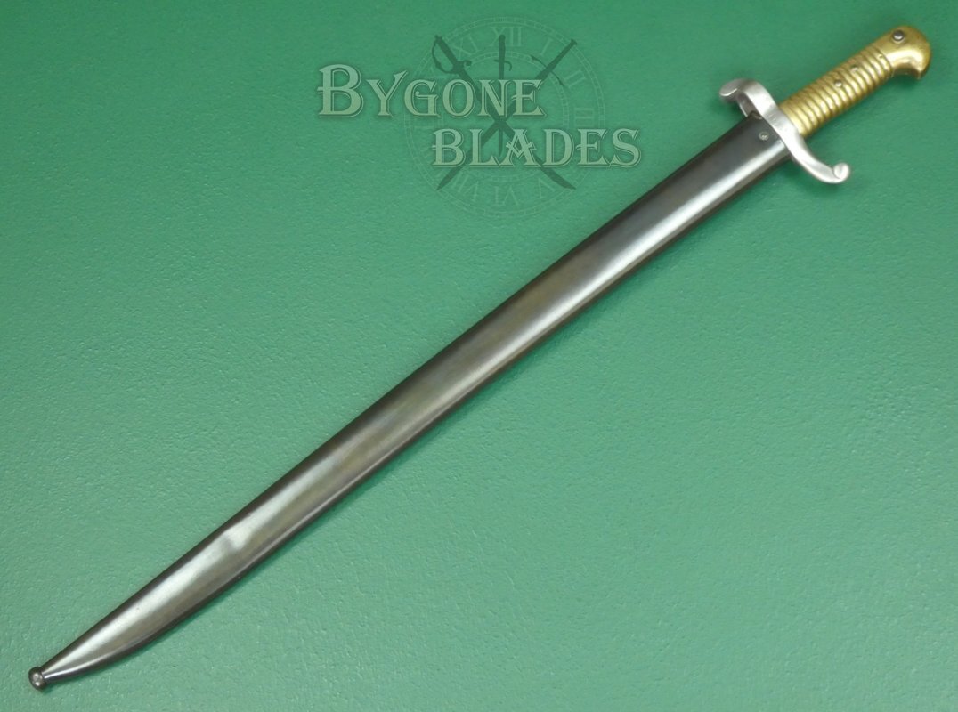 French M1842 Yataghan Sword Bayonet. Chatellerault 1853. #2407029 ...