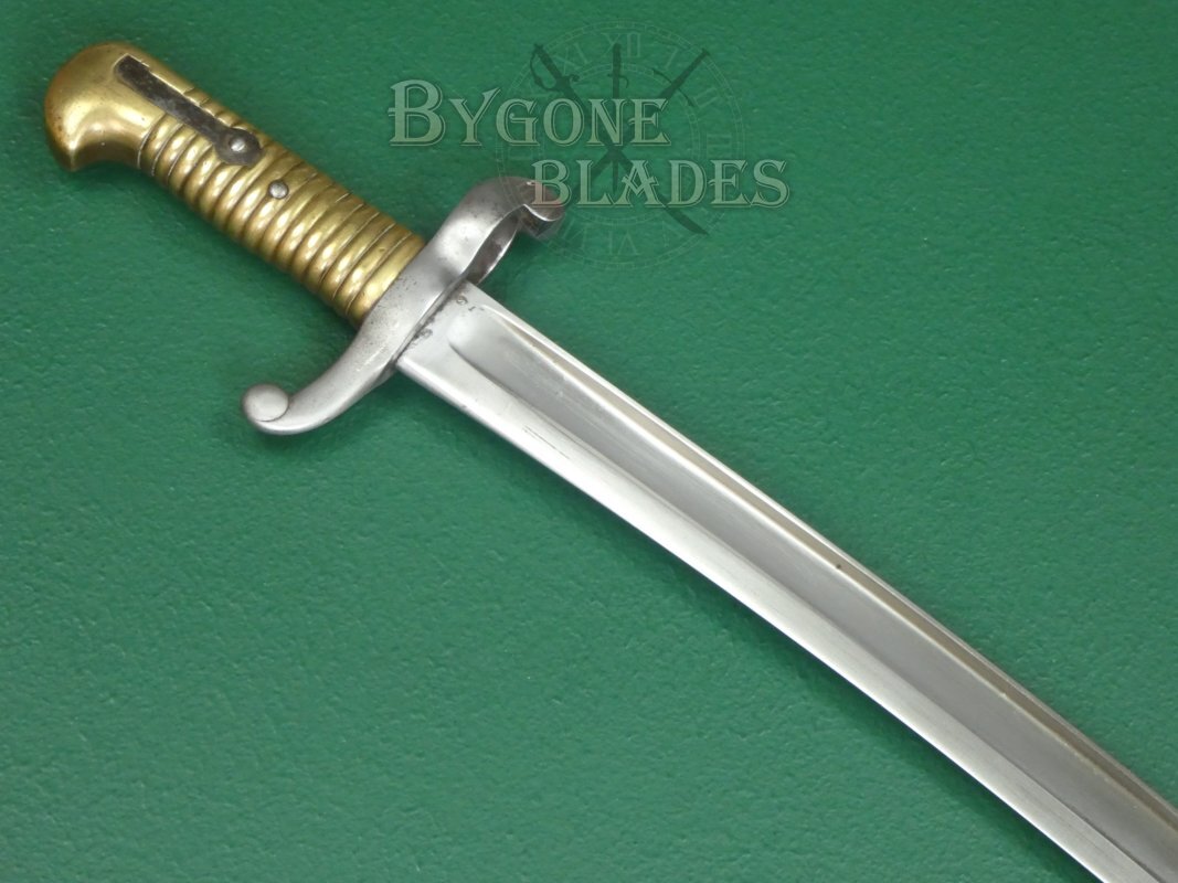 French M1842 Yataghan Sword Bayonet. Chatellerault 1853. #2407029 ...