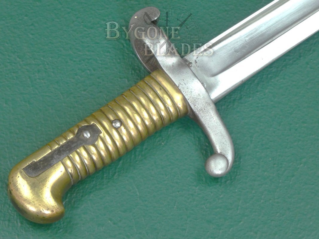 French M1842 Yataghan Sword Bayonet. Chatellerault 1853. #2407029 ...