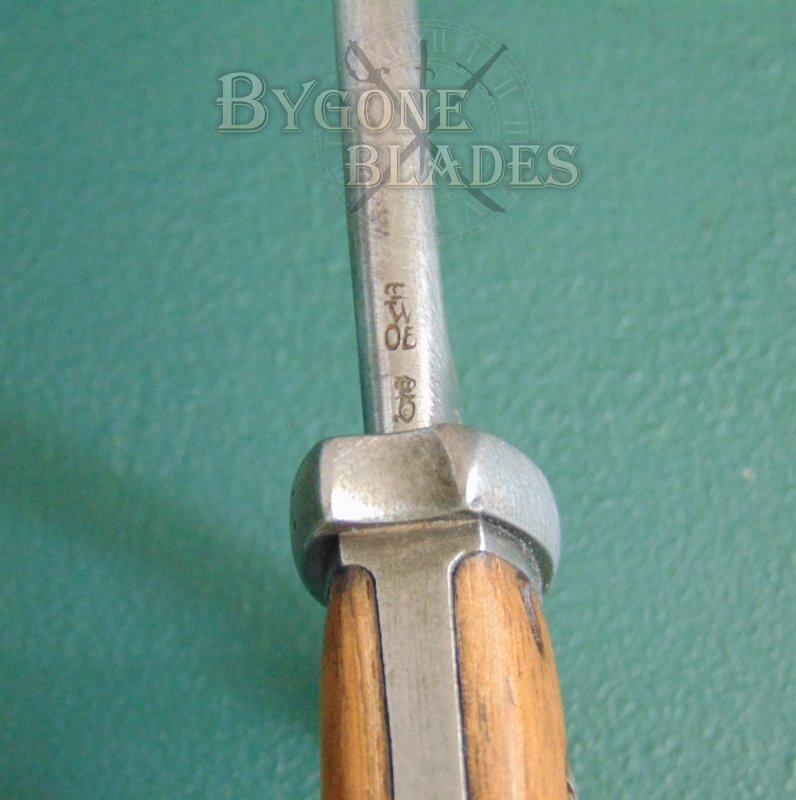 German S98n.A Second Pattern Pipe-back Quill Point Bayonet 1905 ...