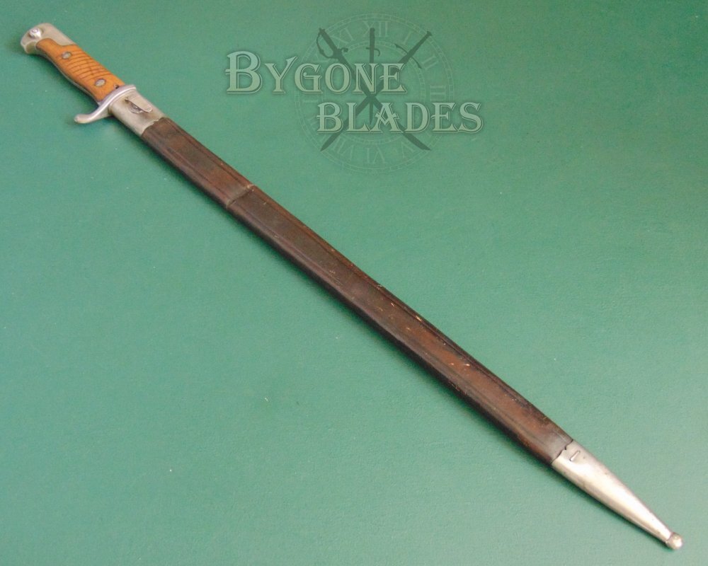 German S98n.A Second Pattern Pipe-back Quill Point Bayonet 1905 ...