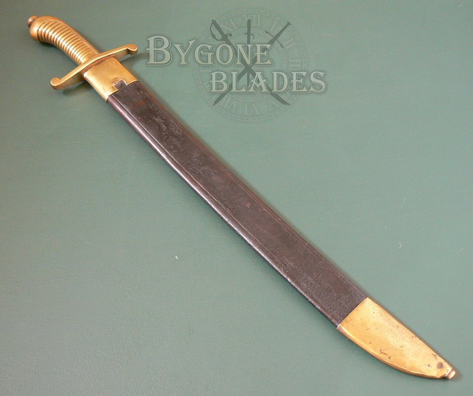 German. Saxon Infantry Pioneers Short Sword M1845 Fascine Knife ...