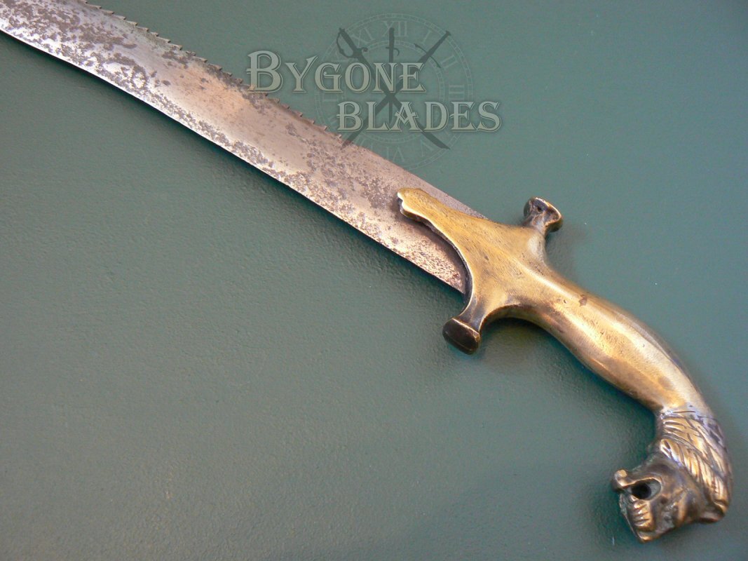 Indian Saw Backed Yataghan Style Sword | Bygone Blades
