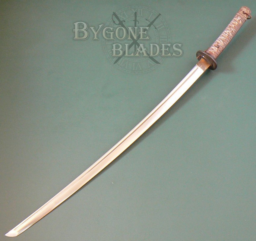 Japanese Army WW2 Type 95 NCO Sword. 1941 Middle Type Shin Gunto ...