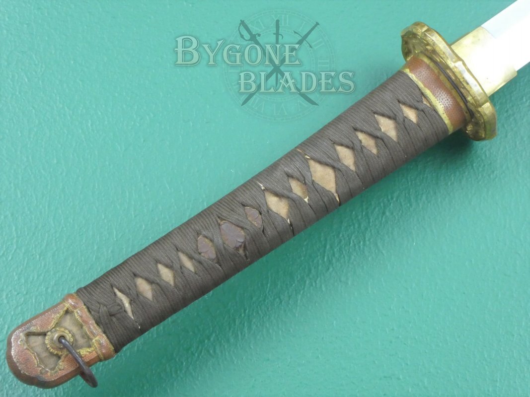 Japanese Gendaito WW2 Type 98 Sword. Army Officers Katana. #2110003 ...