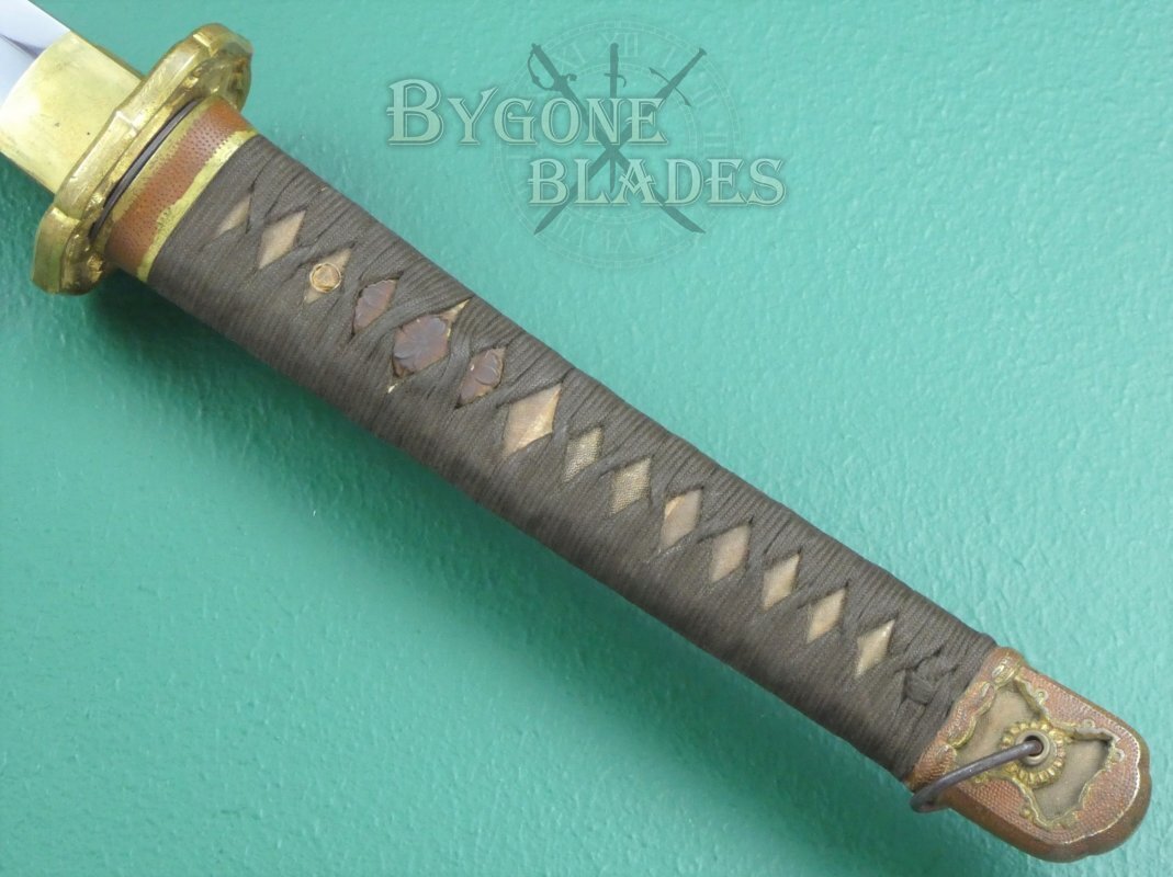 Japanese Gendaito WW2 Type 98 Sword. Army Officers Katana. #2110003 ...