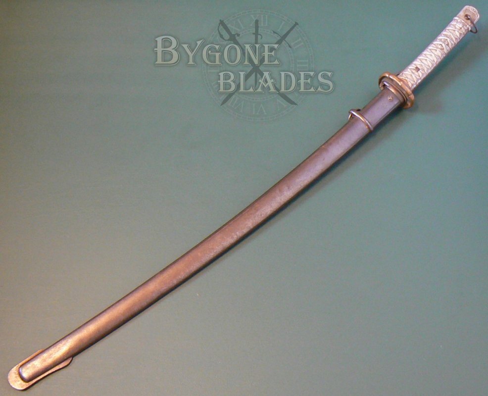 Japanese IJA Type 95 NCO Sword. 1938 production. Matching Serial ...