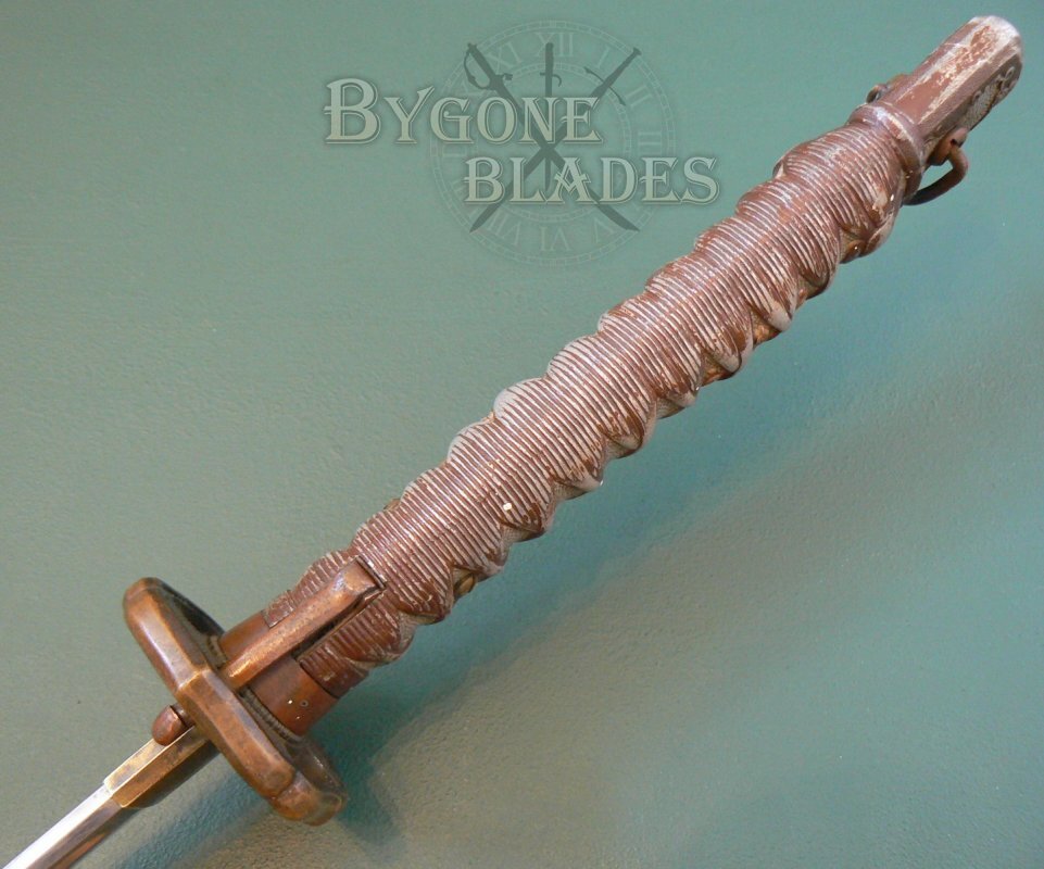 Japanese Imperial Army Type 95 NCO Sword. Shin Gunto. Matching Numbers ...