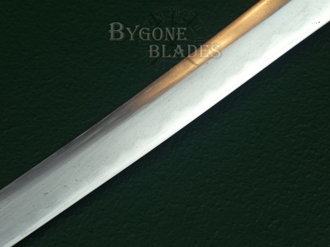 Japanese Long Wakizashi. Gunome Midare Hamon. Signed Tang. Unusual ...