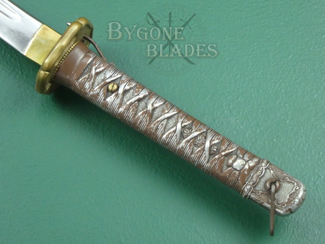 Japanese Type 95 NCO Sword. Matching Numbers. #2209006 | Bygone Blades