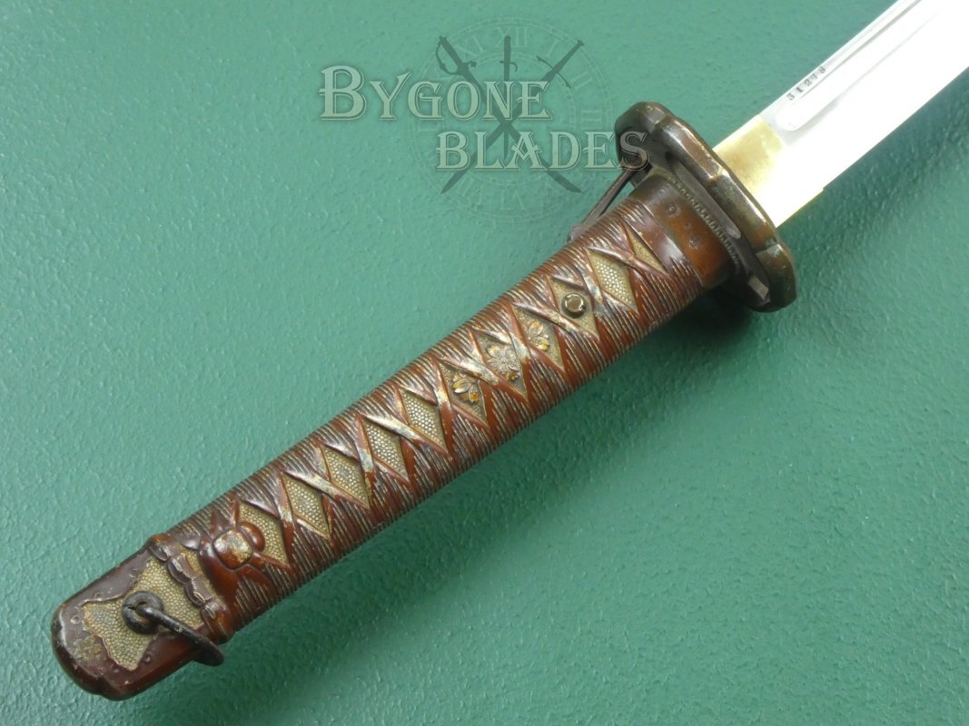 Japanese Type 95 NCO Sword. Matching Numbers. WW2 Provenance. #2302002 ...