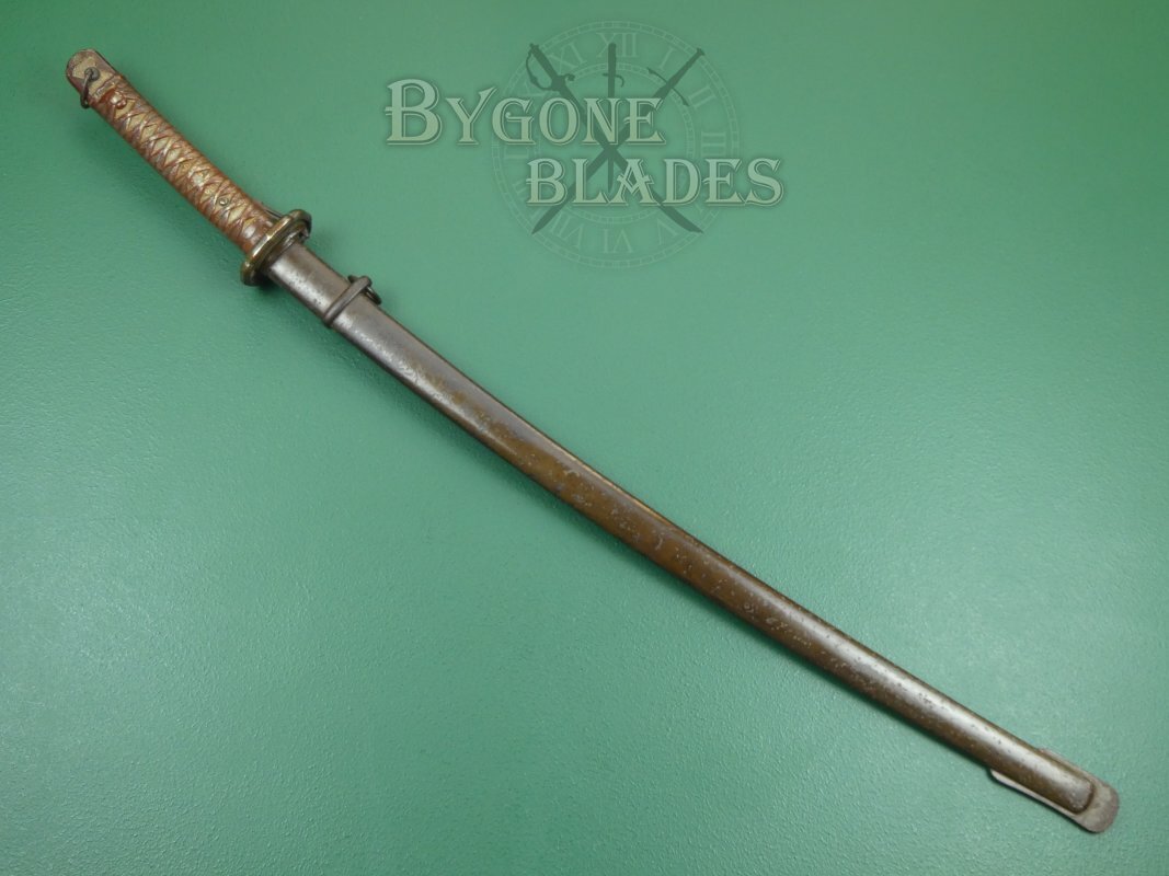 Japanese Type 95 NCO Sword. Matching Numbers. WW2 Provenance. #2302002 ...