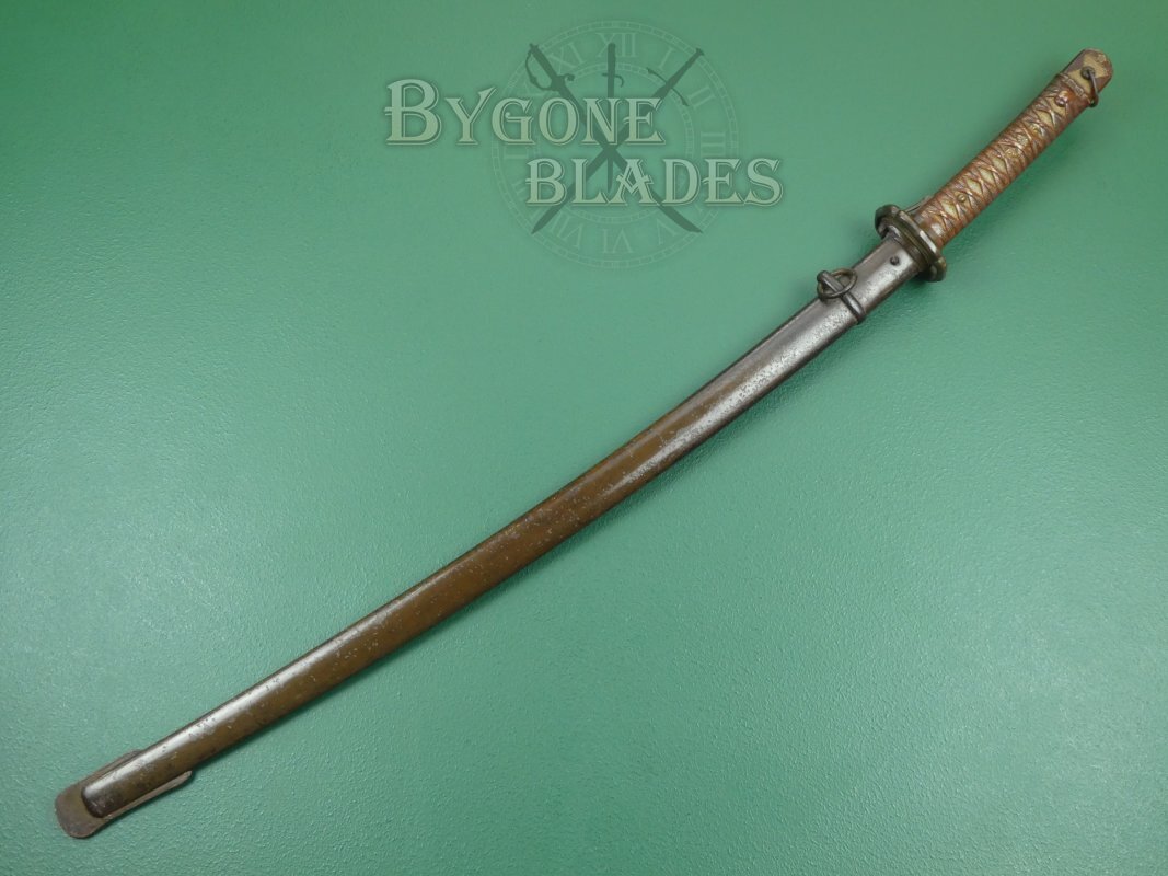 Japanese Type 95 NCO Sword. Matching Numbers. WW2 Provenance. #2302002 ...