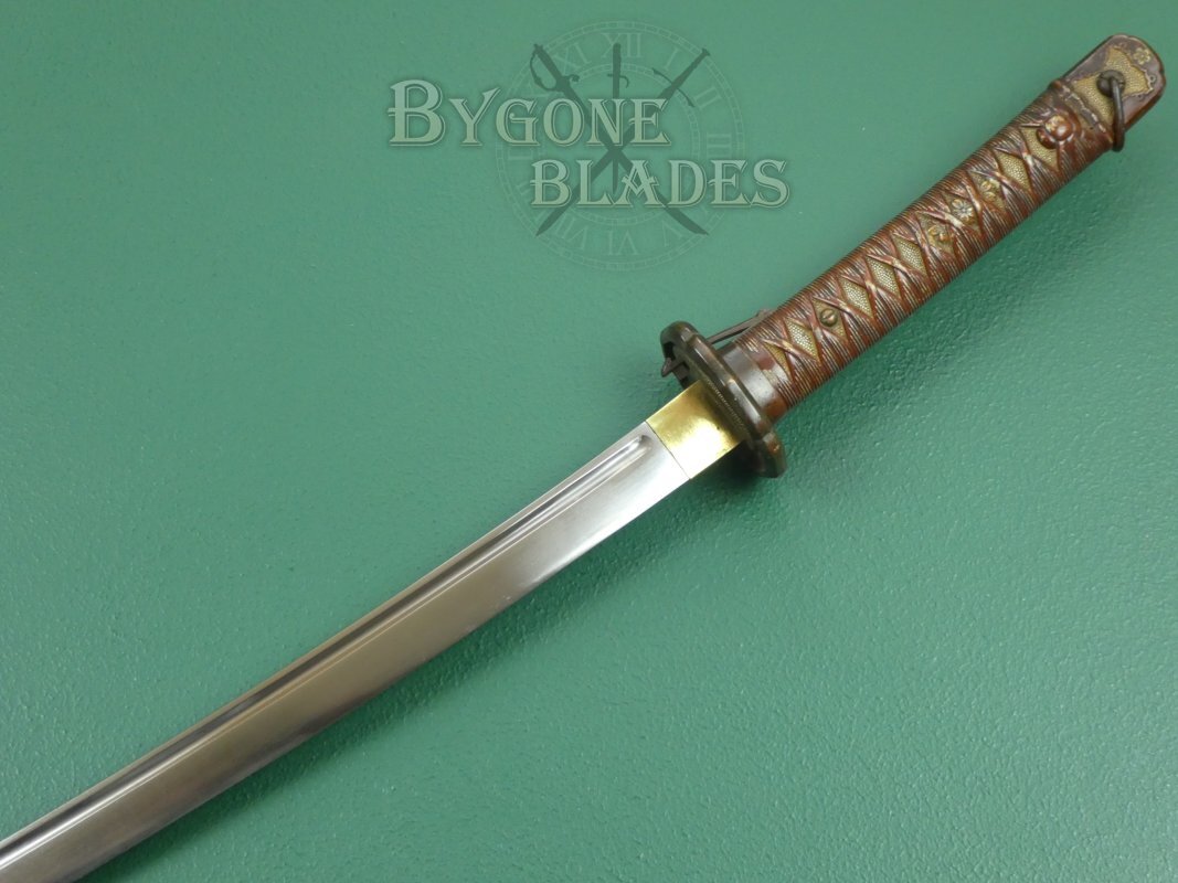 Japanese Type 95 NCO Sword. Matching Numbers. WW2 Provenance. #2302002 ...