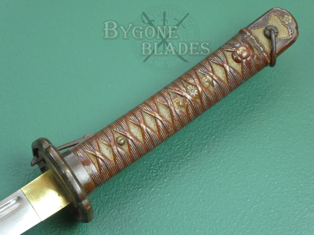 Japanese Type 95 NCO Sword. Matching Numbers. WW2 Provenance. #2302002 ...