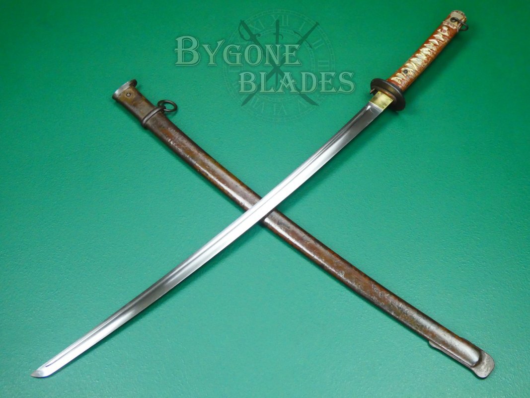 Japanese WW2 Sergeant's Type 95 Sword. Nagoya Arsenal 1941. #2407017 ...