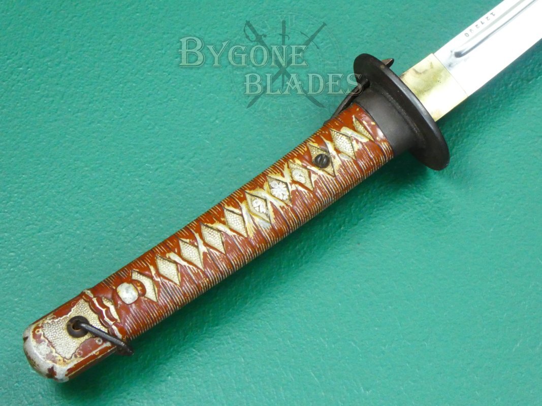 Japanese WW2 Sergeant's Type 95 Sword. Nagoya Arsenal 1941. #2407017 ...