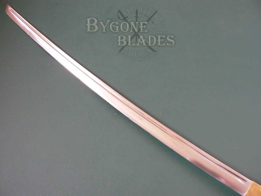 Japanese WW2 Type 95 Army NCO Sword. Nagoya Arsenal 2nd Type | Bygone ...