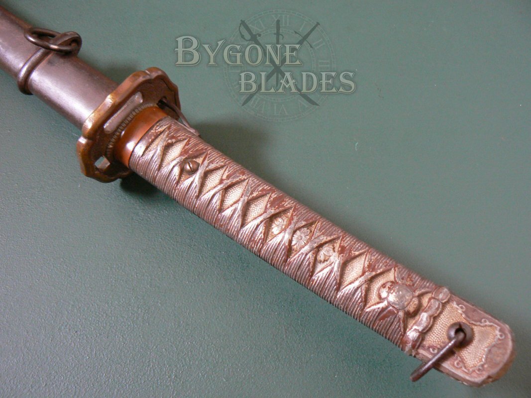 Japanese WW2 Type 95 Army NCO Sword. Nagoya Arsenal 2nd Type | Bygone ...