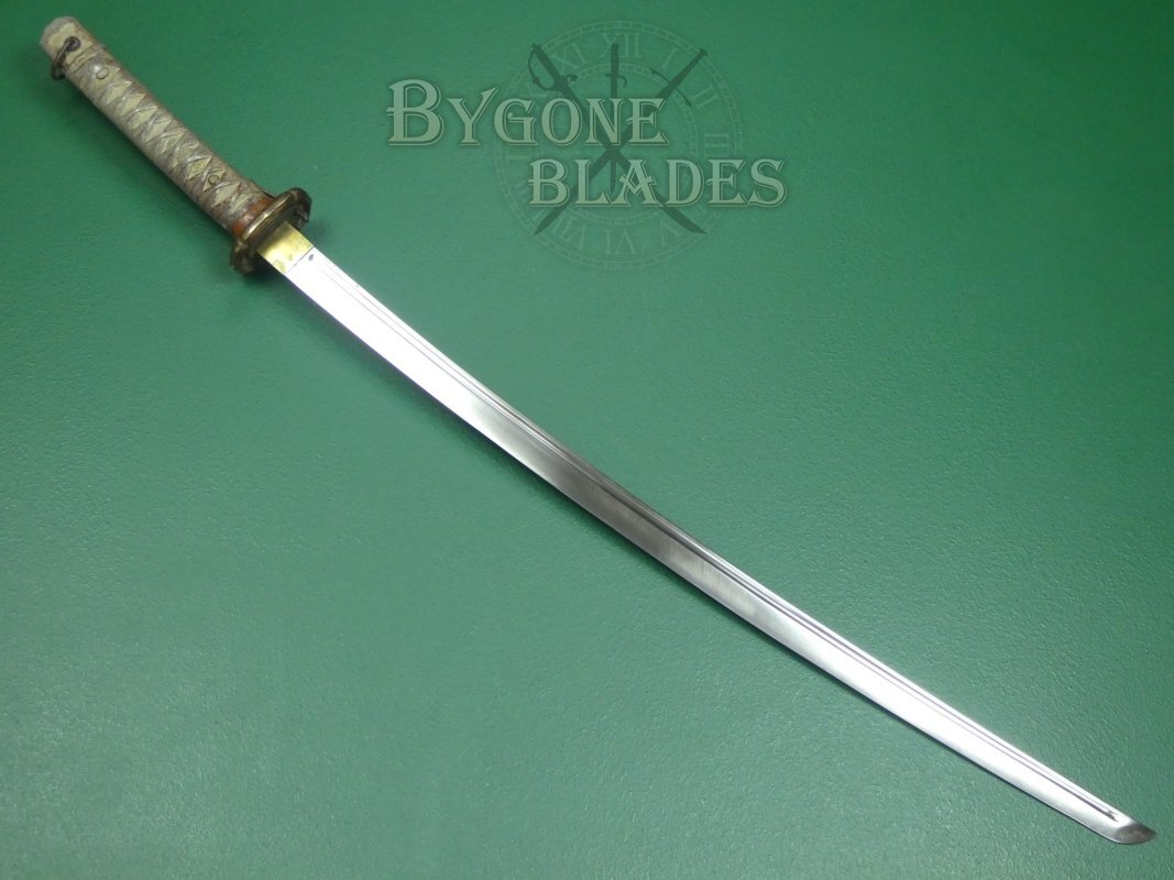 Japanese WW2 Type 95 Shin Gunto. NCO Sword. Matching Numbers. #2401014 ...