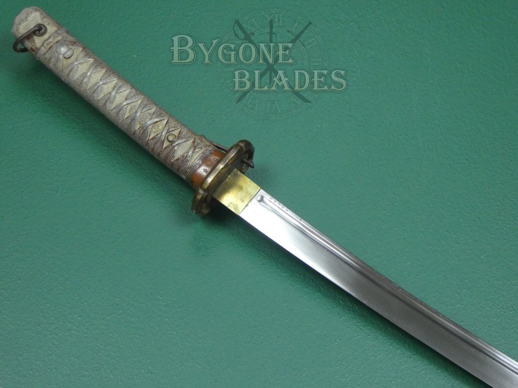 Japanese WW2 Type 95 Shin Gunto. NCO Sword. Matching Numbers. #2401014 ...