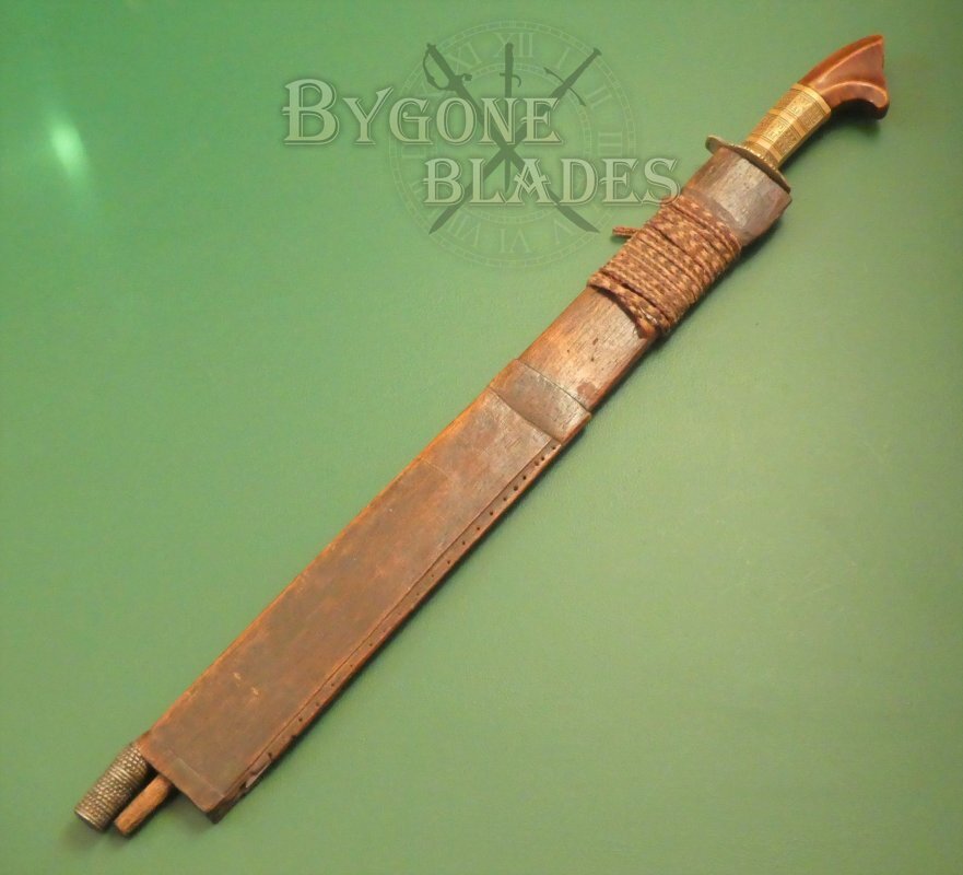 Philippines Bagobo Kampilan Short Sword. Mindanao Tribal Sword | Bygone ...